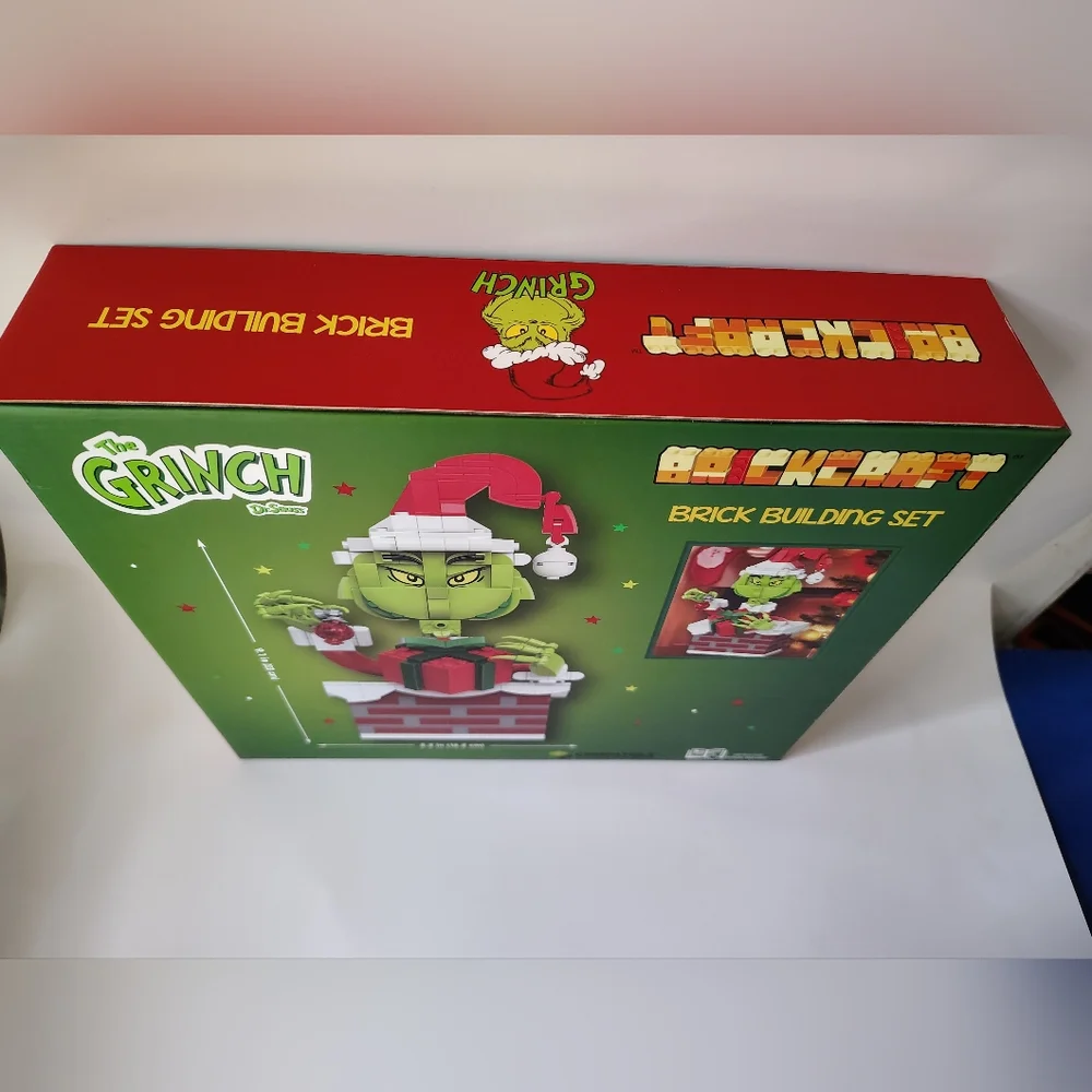 Brickctaft | Toys | Newbrickcraft Up The Chimney Grinch Building Kit ...